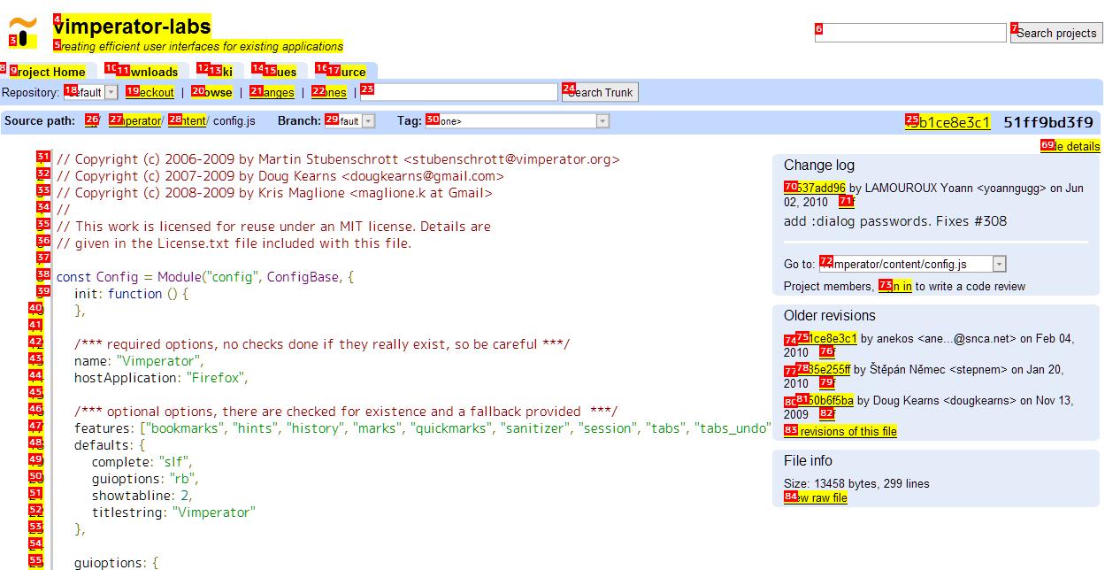 vimperatorで素敵なブラウザライフを | Tricorn Tech Labs